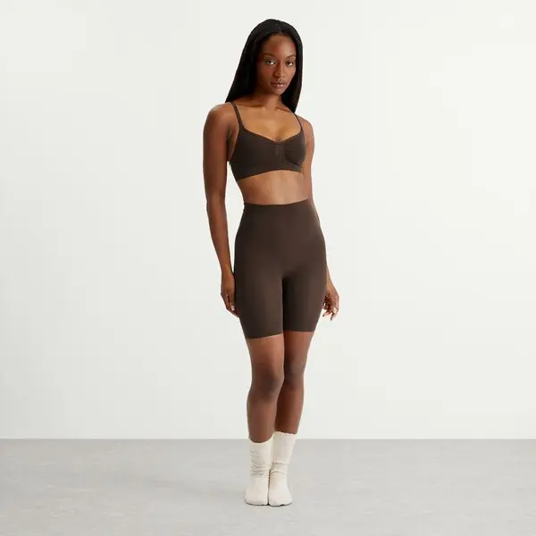 SKIMS Seamless Sculpt Bralette - Cocoa
