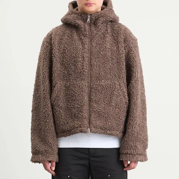 COLE BUXTON High Pile Zip Through