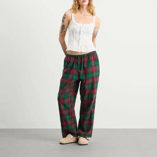 SUNDAYFRUITMARKET Sunday Check Trousers
