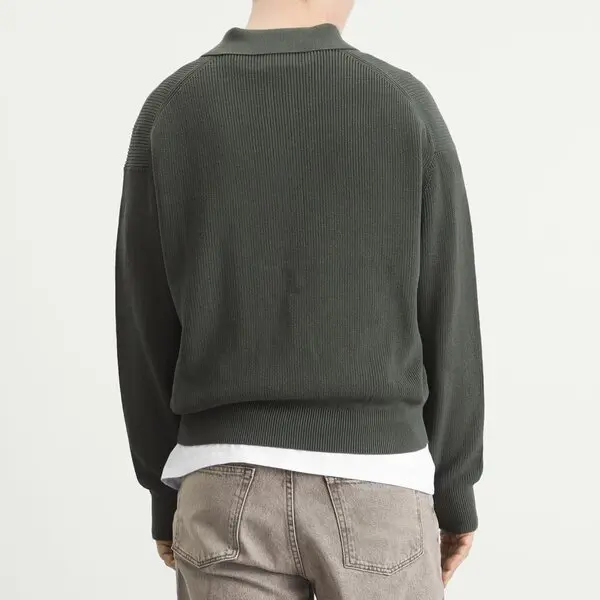 RONNING Long Sleeve Knit Polo