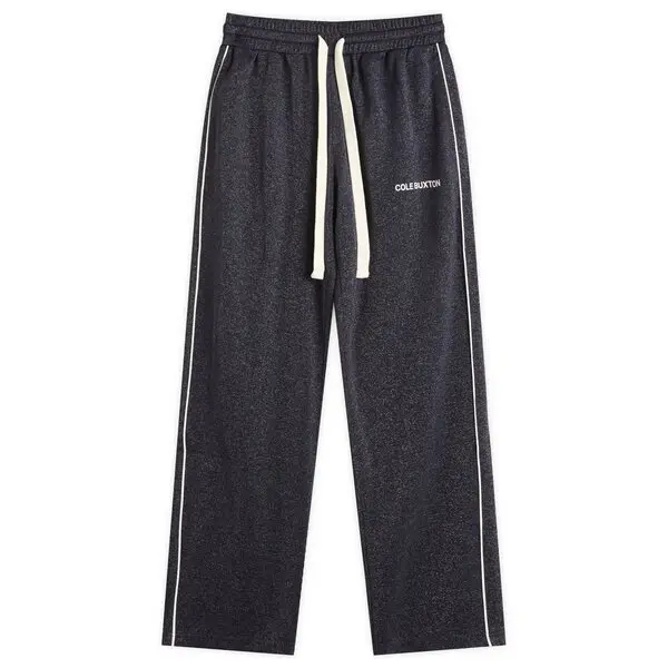COLE BUXTON Glitter Piped Track Pant - Navy