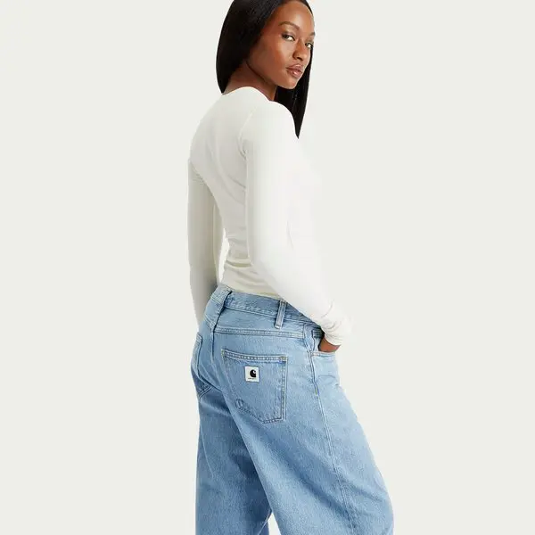SKIMS Cotton Jersey Long Sleeve T-shirt - Marble