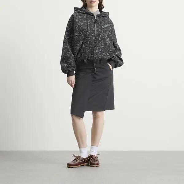 TTT MSW Dog Embroidery Full Zip Hoodie