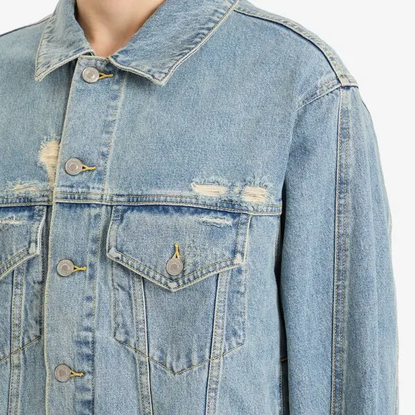 COLE BUXTON Washed Denim Jacket
