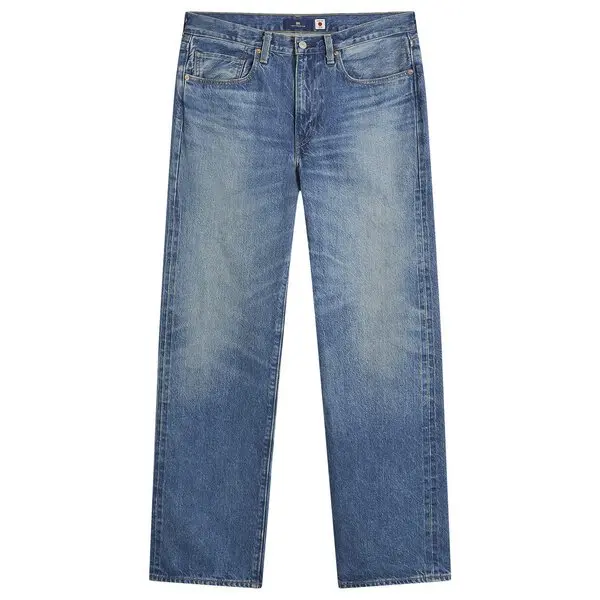 LEVI'S Bue Tab Made In Japan Anchor Relaxed Jeans - Saddle Rock