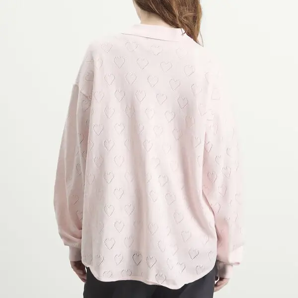 TTT MSW Embroidered Flower Knit Shirt