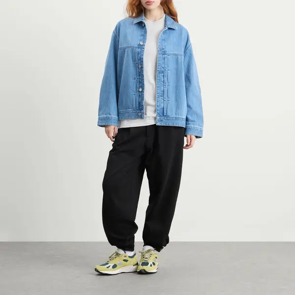 EBIT Denim Jacket With Octagon Patch