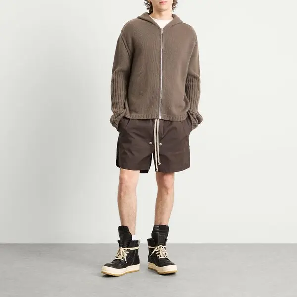 Rick Owens Knit Zip Through