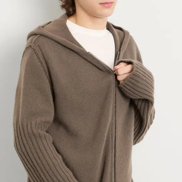 Rick Owens Knit Zip Through
