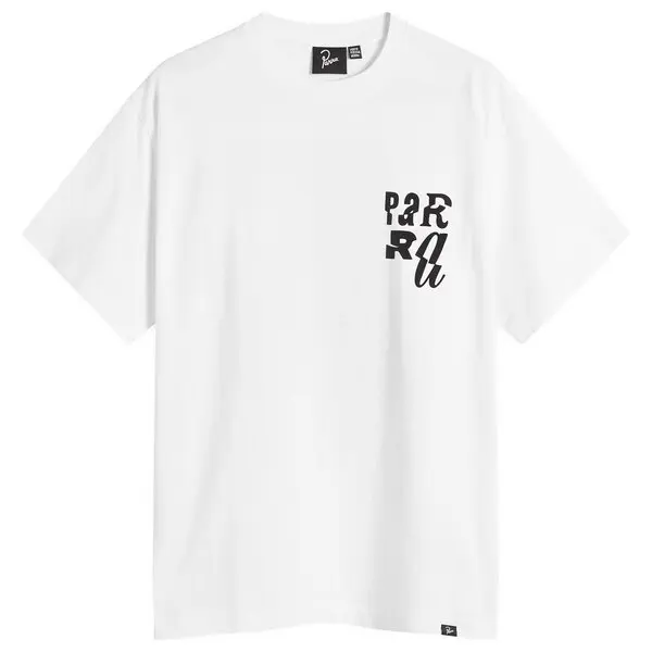 PARRA Why Are You Here T-shirt - White
