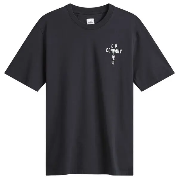 C.P. COMPANY 30/1 British Sailor Logo T-shirt