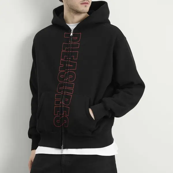 PLEASURES Impact Zip Hoodie