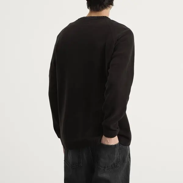C.P. COMPANY Cotton Chenille Crewneck Lens Sweater
