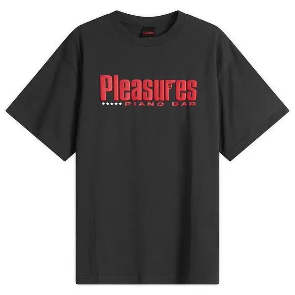 PLEASURES Piano Bar T-shirt - Black