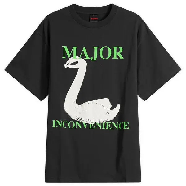 PLEASURES Major T-shirt - Black