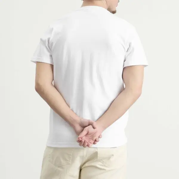 RANDY'S GARMENTS Randy’s Garments Inc. Logo Pocket T-shirt - White