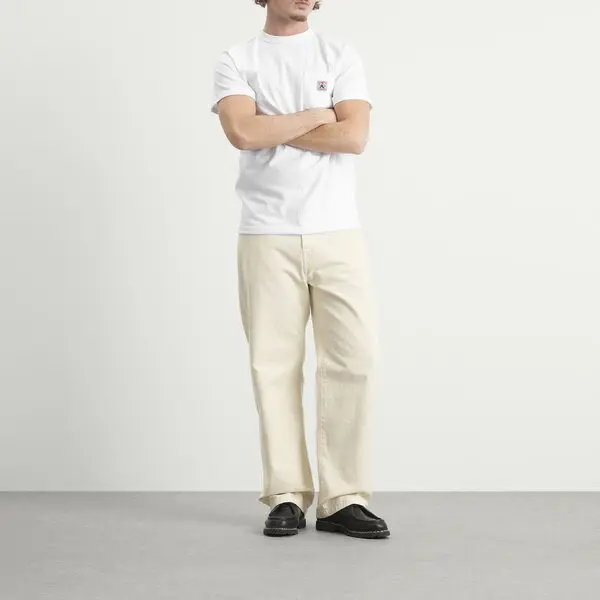RANDY'S GARMENTS Randy’s Garments Inc. Logo Pocket T-shirt - White