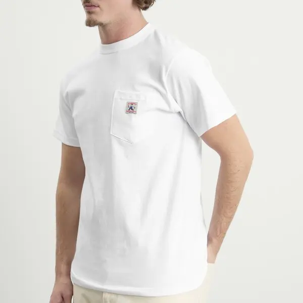 RANDY'S GARMENTS Randy’s Garments Inc. Logo Pocket T-shirt - White