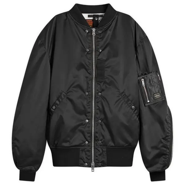 PORTER-YOSHIDA & CO Buzz Rickson’s X Porter Ma-1 Jacket – Presented End - Black