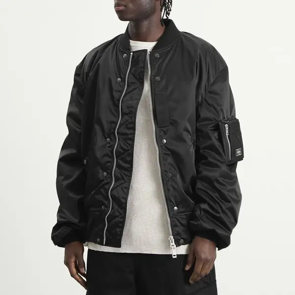 PORTER-YOSHIDA & CO Buzz Rickson’s X Porter Ma-1 Jacket – Presented End - Black