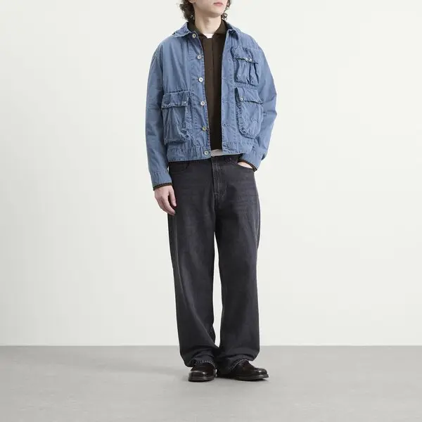 C.P. COMPANY 50 Fili Bleached Multi Pocket Jacket