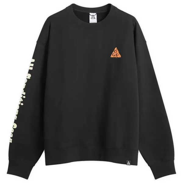 Nike Fleece Crewneck - Black
