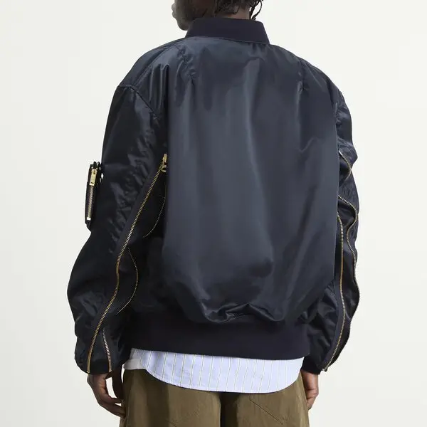 PORTER-YOSHIDA & CO Buzz Rickson’s X Porter Ma-1 Jacket – Presented End - Navy
