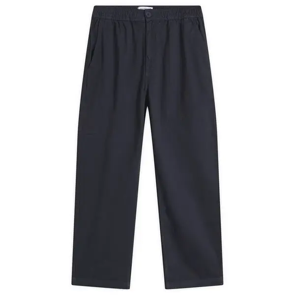 WAX LONDON Kurt Twill Trousers - Navy