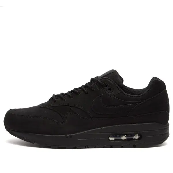 Nike Air Max 1 Prm Nubuck Sneaker - Black/anthracite