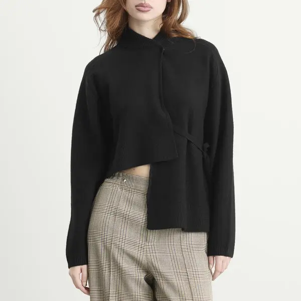 STEL Asymmetric Wrap Cardigan