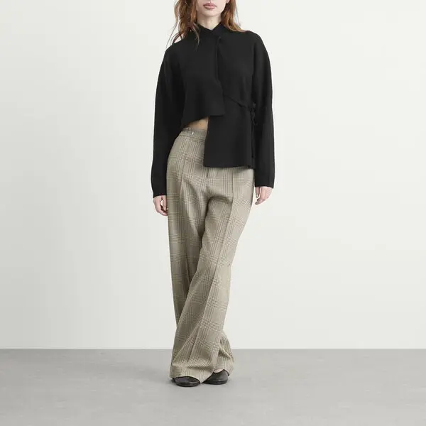 STEL Asymmetric Wrap Cardigan