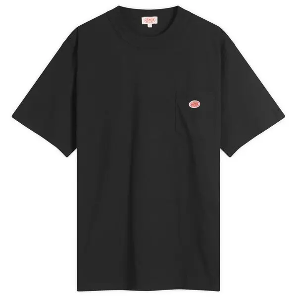Armor Lux Logo Pocket T-shirt - Black