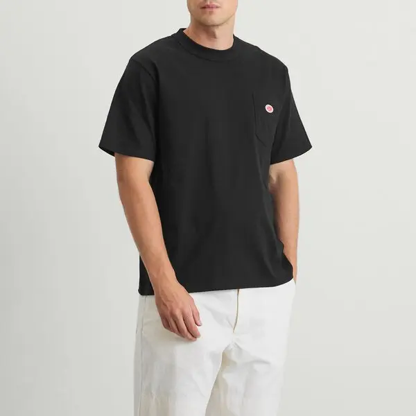 Armor Lux Logo Pocket T-shirt - Black