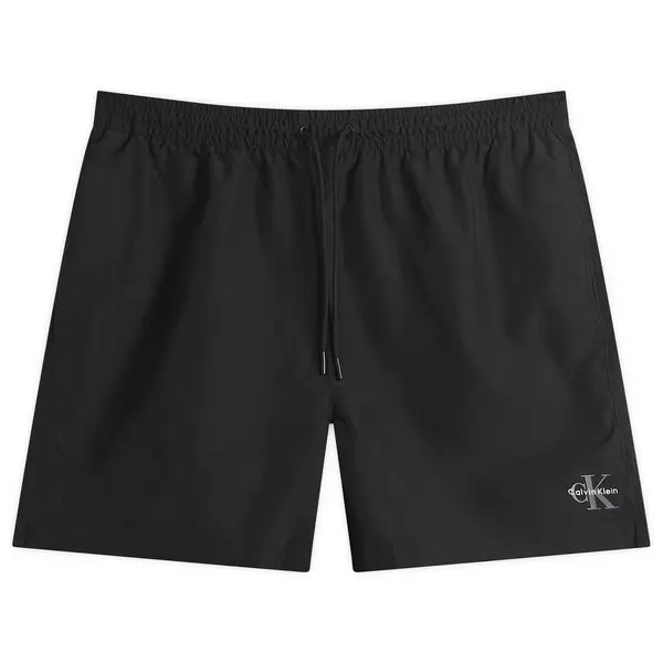 Calvin Klein Drawstring Swim Shorts - Black