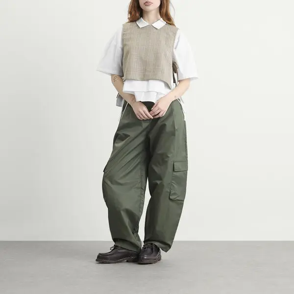 STEL Tie Side Check Tank Top