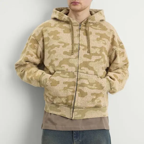 DAILY PAPER Boxy Zip Hoodie