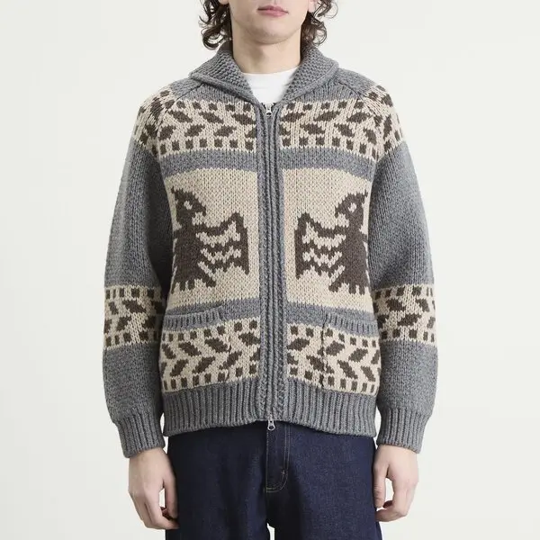 FRIZMWORKS Thunderbird Heavy Cowichan Knit Jacket