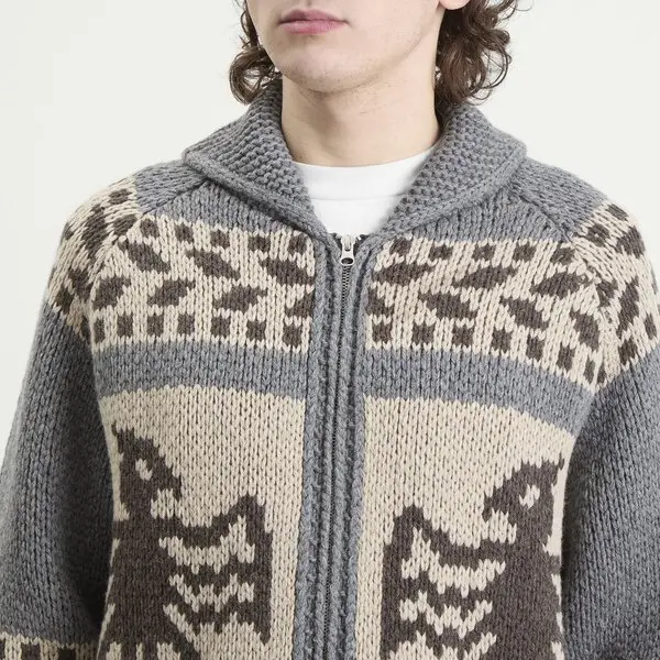 FRIZMWORKS Thunderbird Heavy Cowichan Knit Jacket