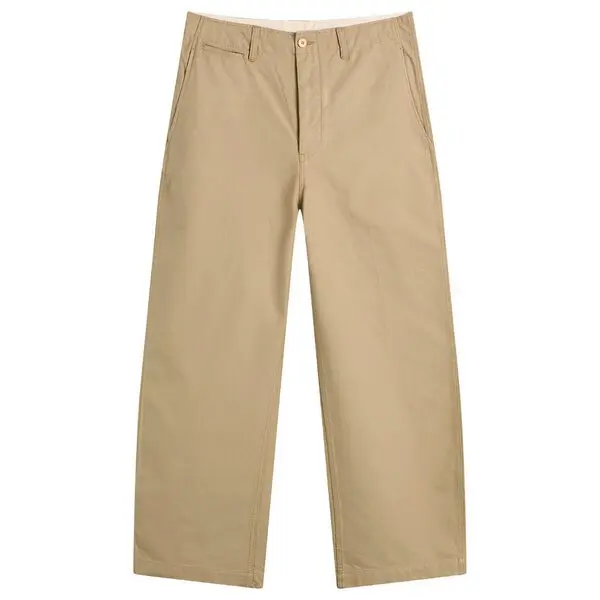 Visvim Wide Chino Trousers - Beige
