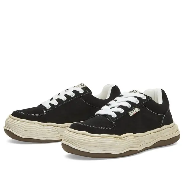 Mihara Yasuhiro Oliver Suede Sneaker - Black