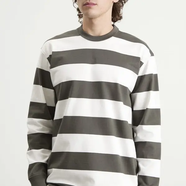 Armor Lux Long Sleeve Wide Stripe T-shirt