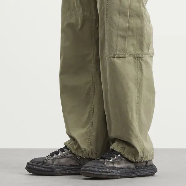 Mihara Yasuhiro Peterson23 Vintage Effect Canvas Sneakers