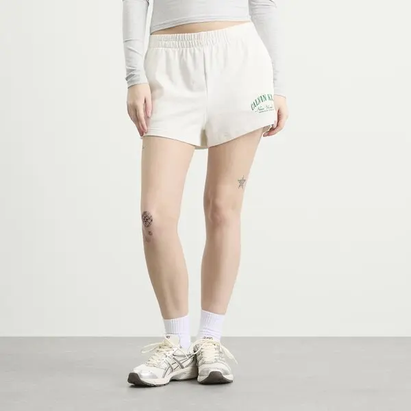 Calvin Klein Logo Cotton Jerset Short