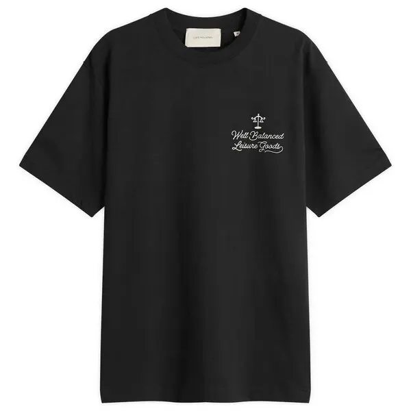 CAFÉ MOUNTAIN Wblg Souvenir T-shirt - Black