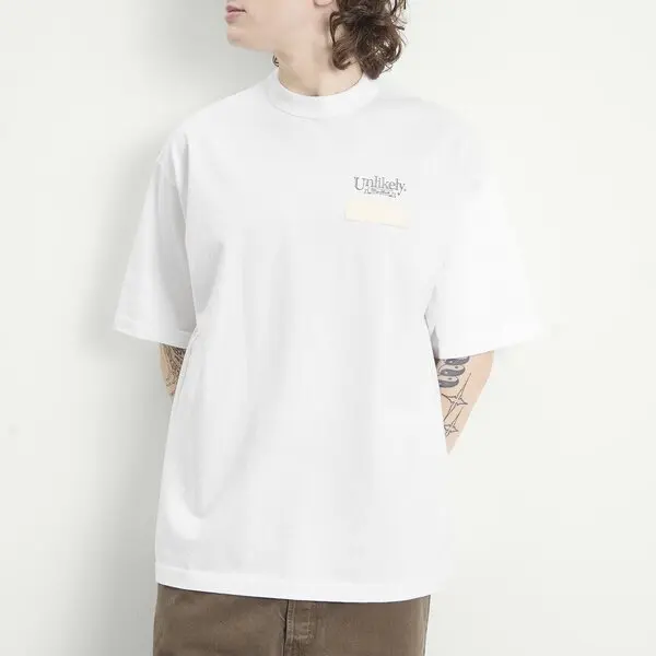 UNLIKELY DRY GOODS Team T-shirt - White
