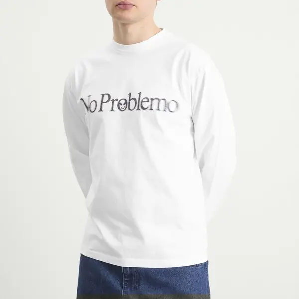 NO PROBLEMO Smile Away Long Sleeve T-shirt