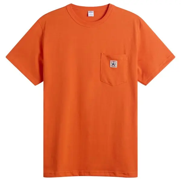 RANDY'S GARMENTS Randy’s Garments Inc. Logo Pocket T-shirt - Orange