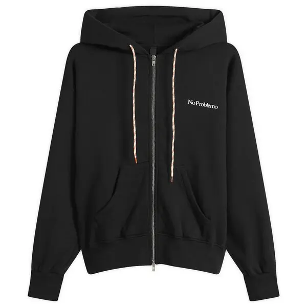 NO PROBLEMO Mini Problemo Zip Hoodie - Black