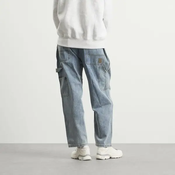 YESEYESEE Comfy Denim Carpenter Pants