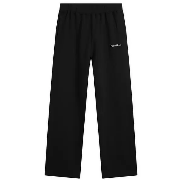 NO PROBLEMO Mini Problemo Straight Sweatpant - Black